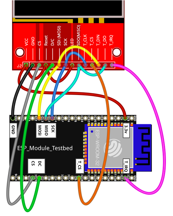 Moddable | Documentation | DISPLAYS | Generic 2.4" & 2.8" (Resistive Touch) - ESP32